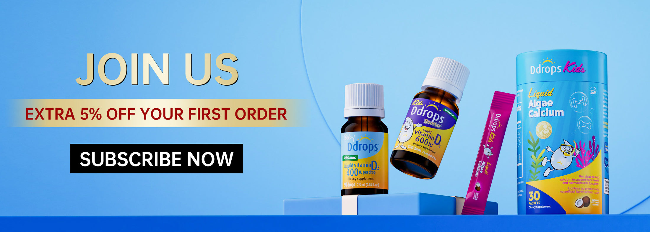 Ddrops Baby Vitamin D Liquid Drops, 400 IU, 90 Ct