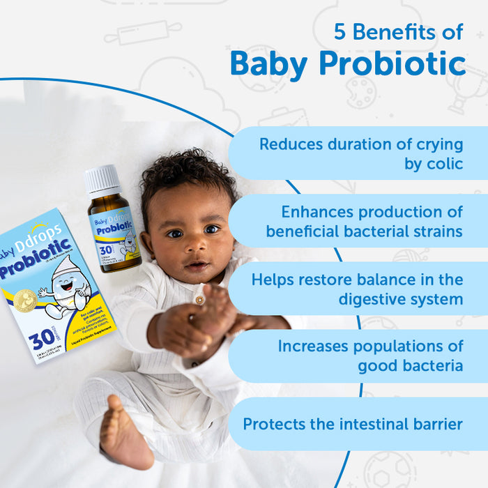 Baby Ddrops Liquid Probiotic Supplement 150 Drops